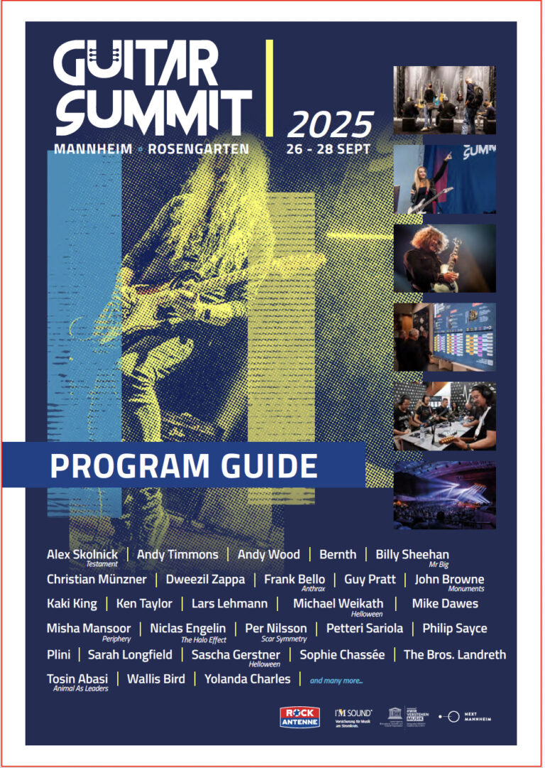 Program Guide Download - Guitar Summit
